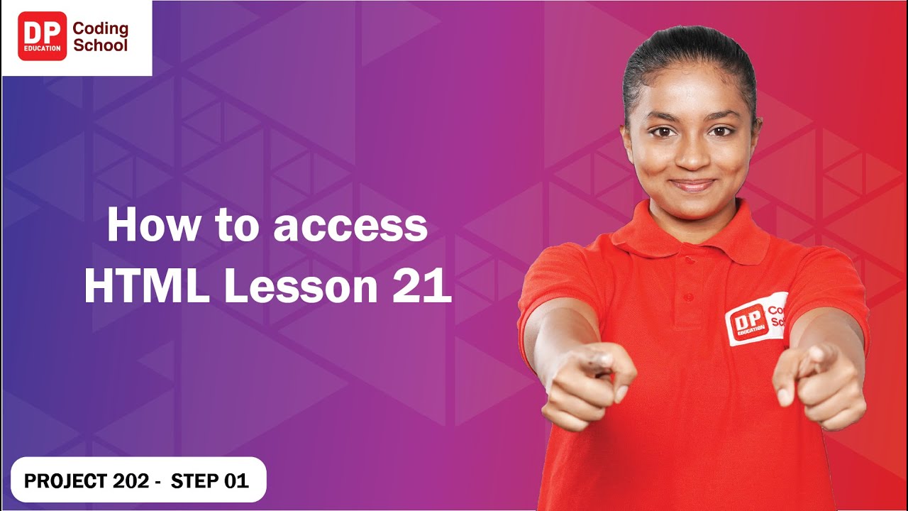 Project 202 Step 1 - How to access the lesson 21st lesson - YouTube