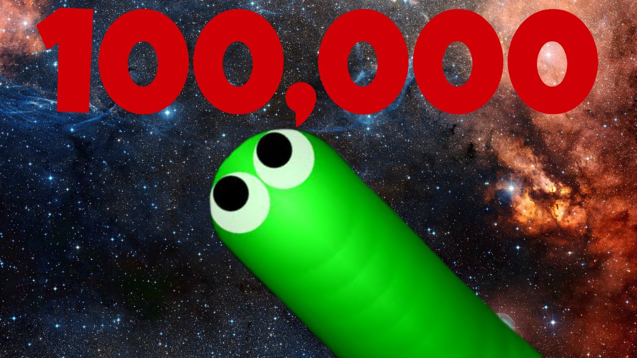 ALMOST WORLD RECORD 100K (100,000) Slither.io Snake And I DIED | Stream ...