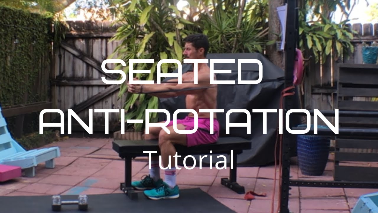 SUPERFitMiami | Multi position Seated anti rotation - YouTube
