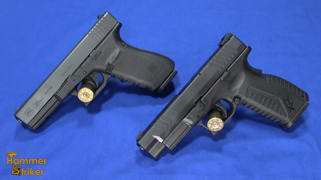 Springfield Armory XDm-10 vs Glock 20 Gen 4 - YouTube