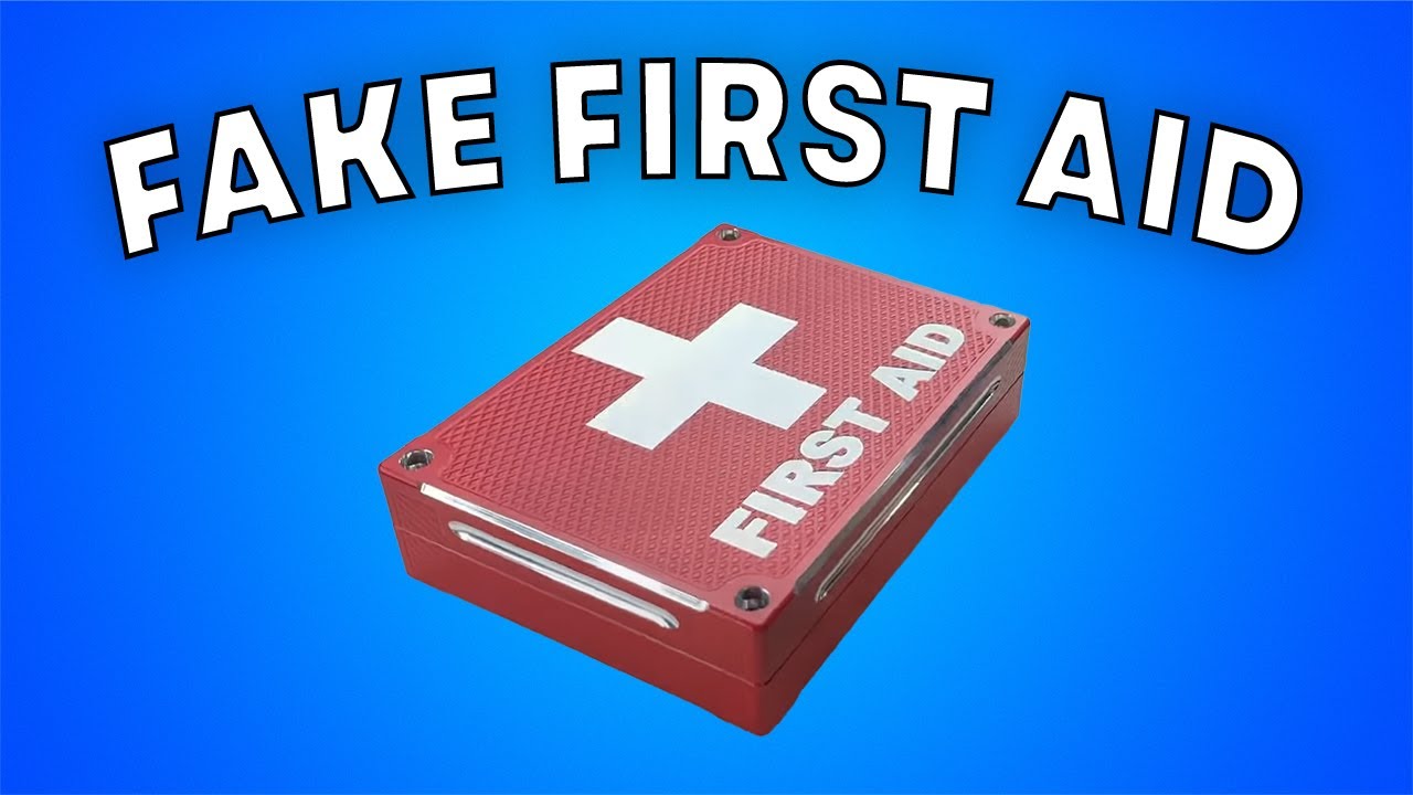 Fake First Aid kit. 💉🩸🩹 | Gorilla Pro Customs #shortvideos #giftideas # ...