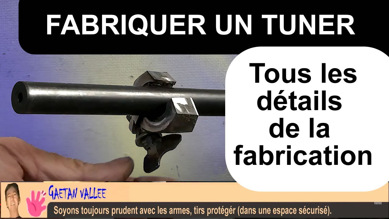 Je montre comment j'ai fait pour fabriquer un tuner pour les carabines ...