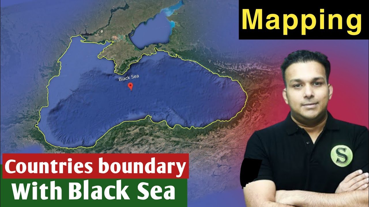 Geography With Map ll Black Sea ll Countries boundary with Black Sea ll ...