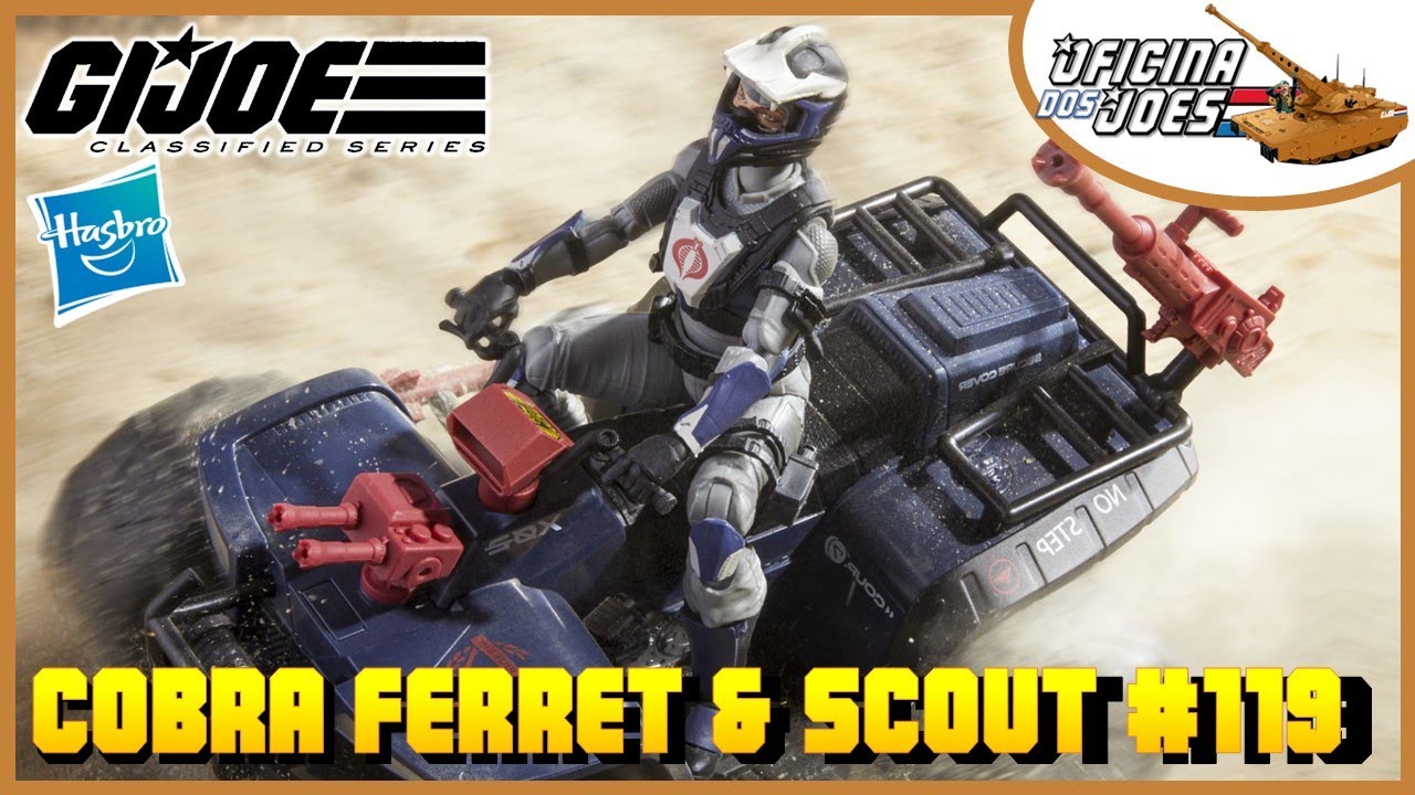 Cobra Ferret & Scout - GIJoe Classified - Review em PT/BR - YouTube