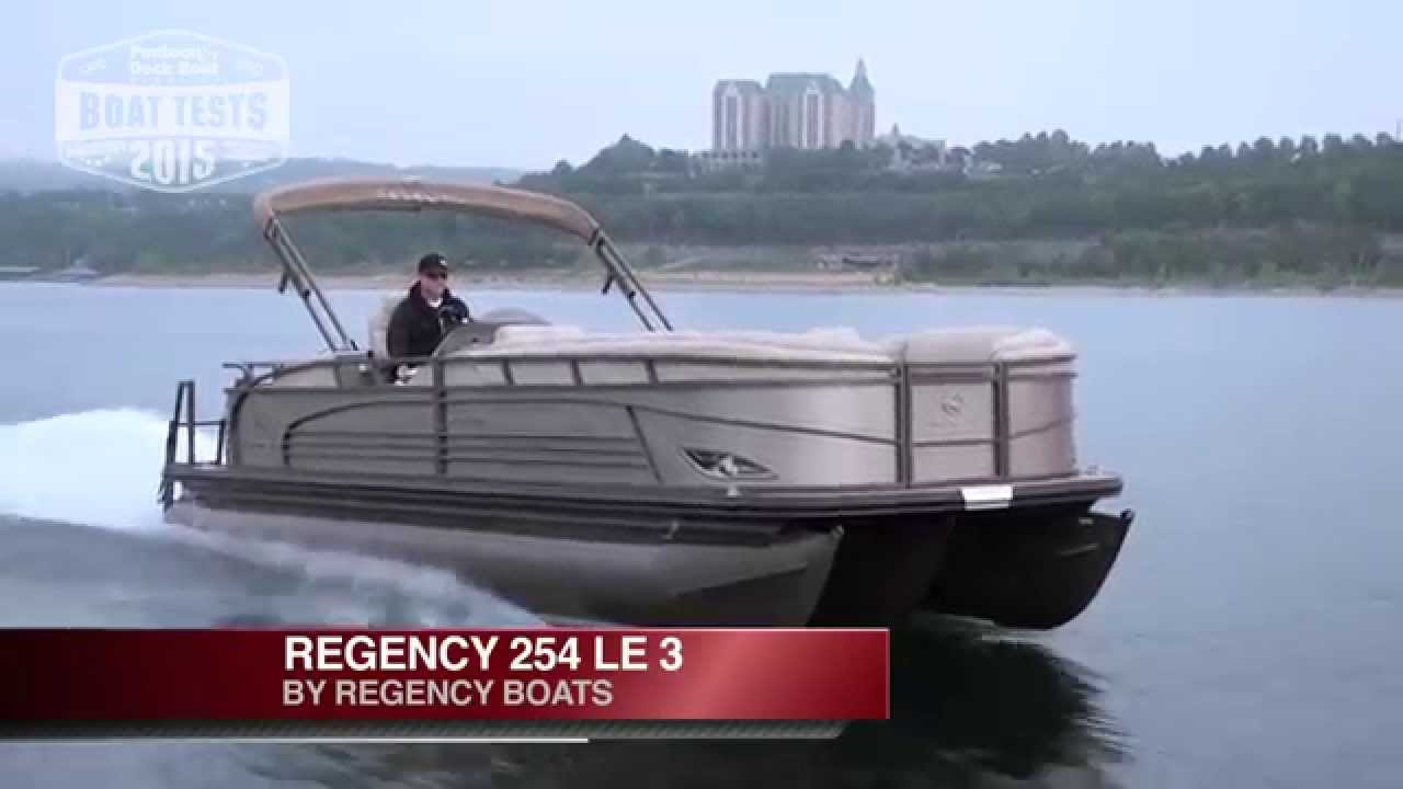 2015 Regency 254 by Sun Tracker - YouTube