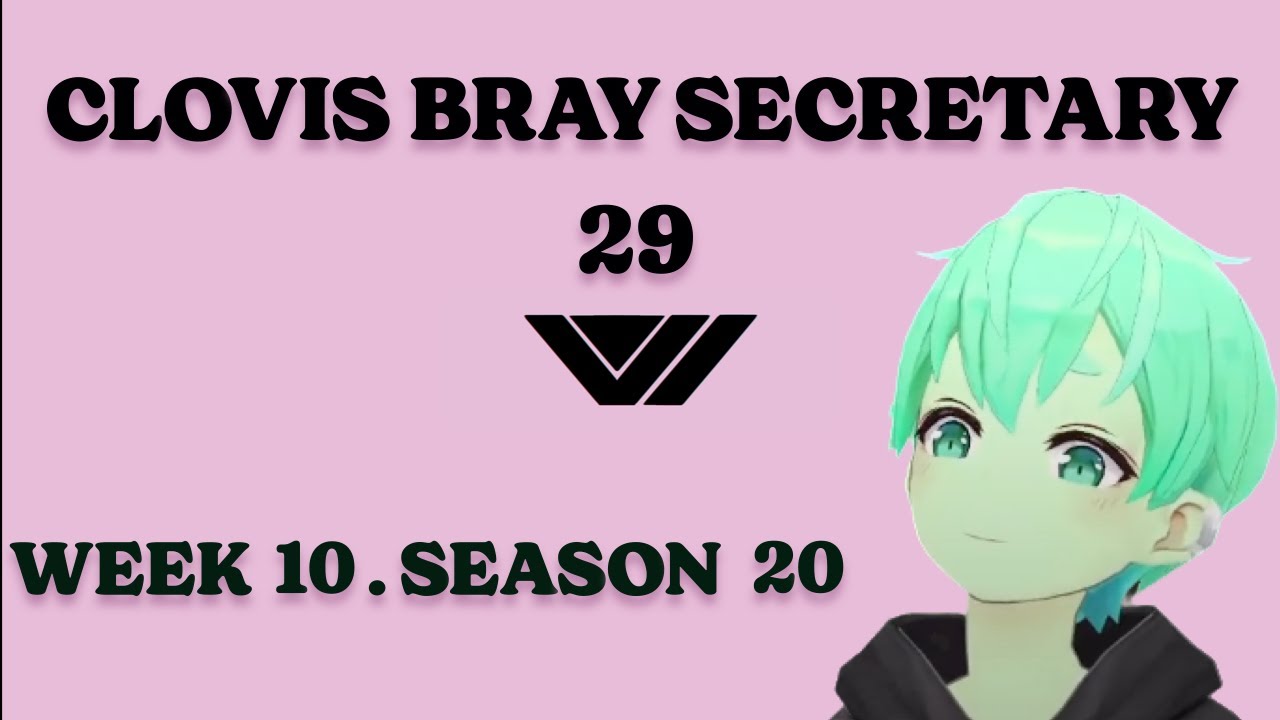 Clovis Bray Secretary #29 [WEEK 10, SEASON 20] - YouTube