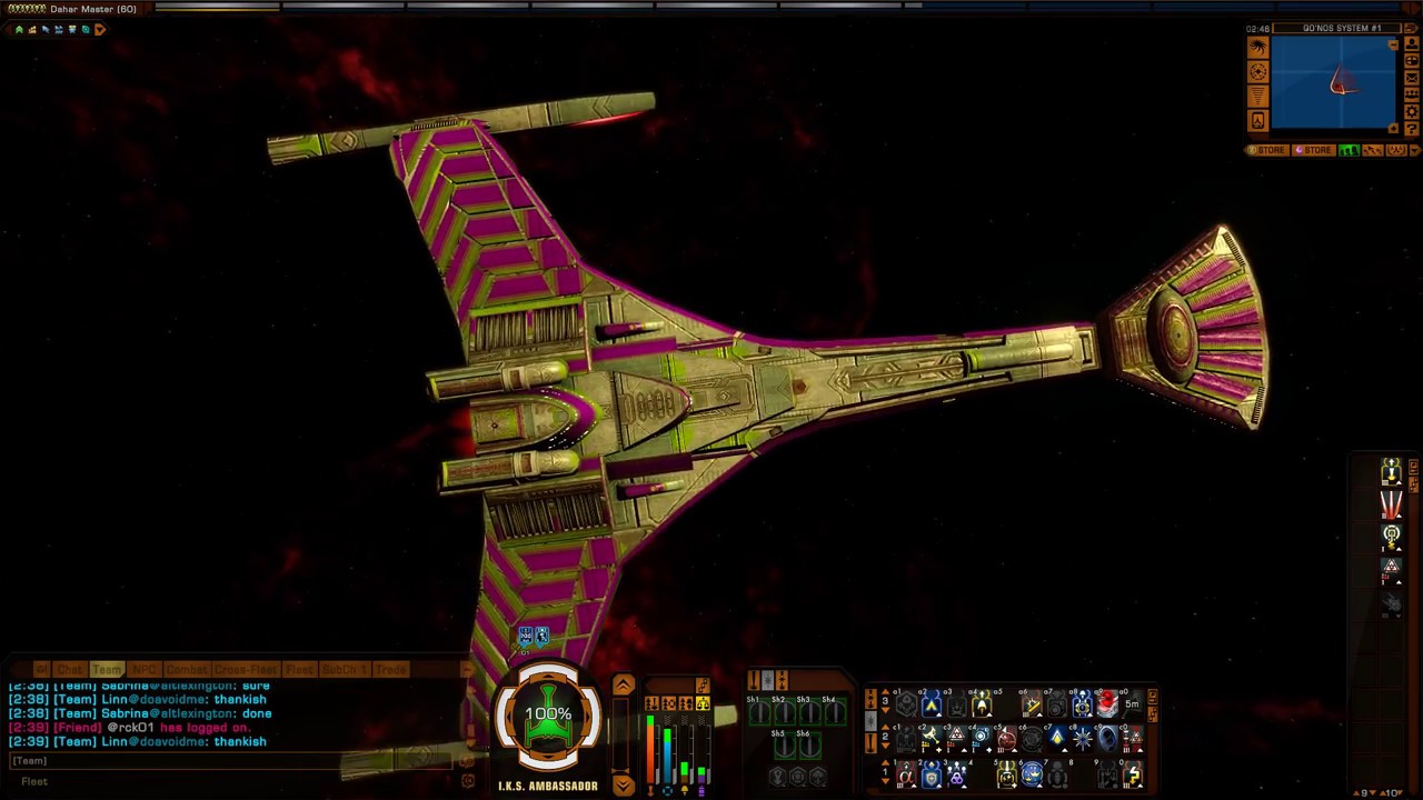 STAR TREK ONLINE - 19K Kamarag Battle Cruiser [T3] KDF Temporal ...