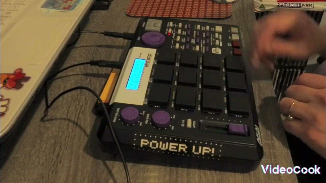 Akai MPC 500- Jazzy Sampled Beat - YouTube