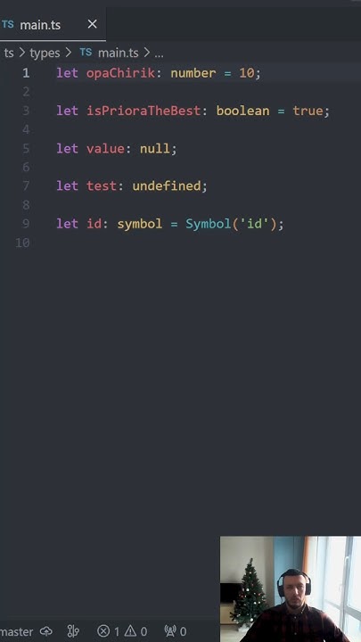 Typescript №2 Базовые типы ч 2 Number Boolean Null Undefined