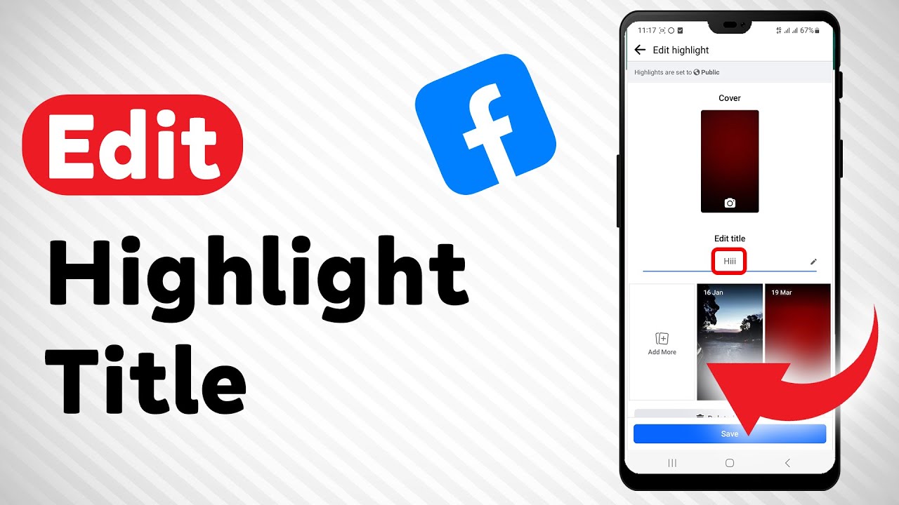 How To Edit Highlight Title On Facebook - Full Guide - YouTube