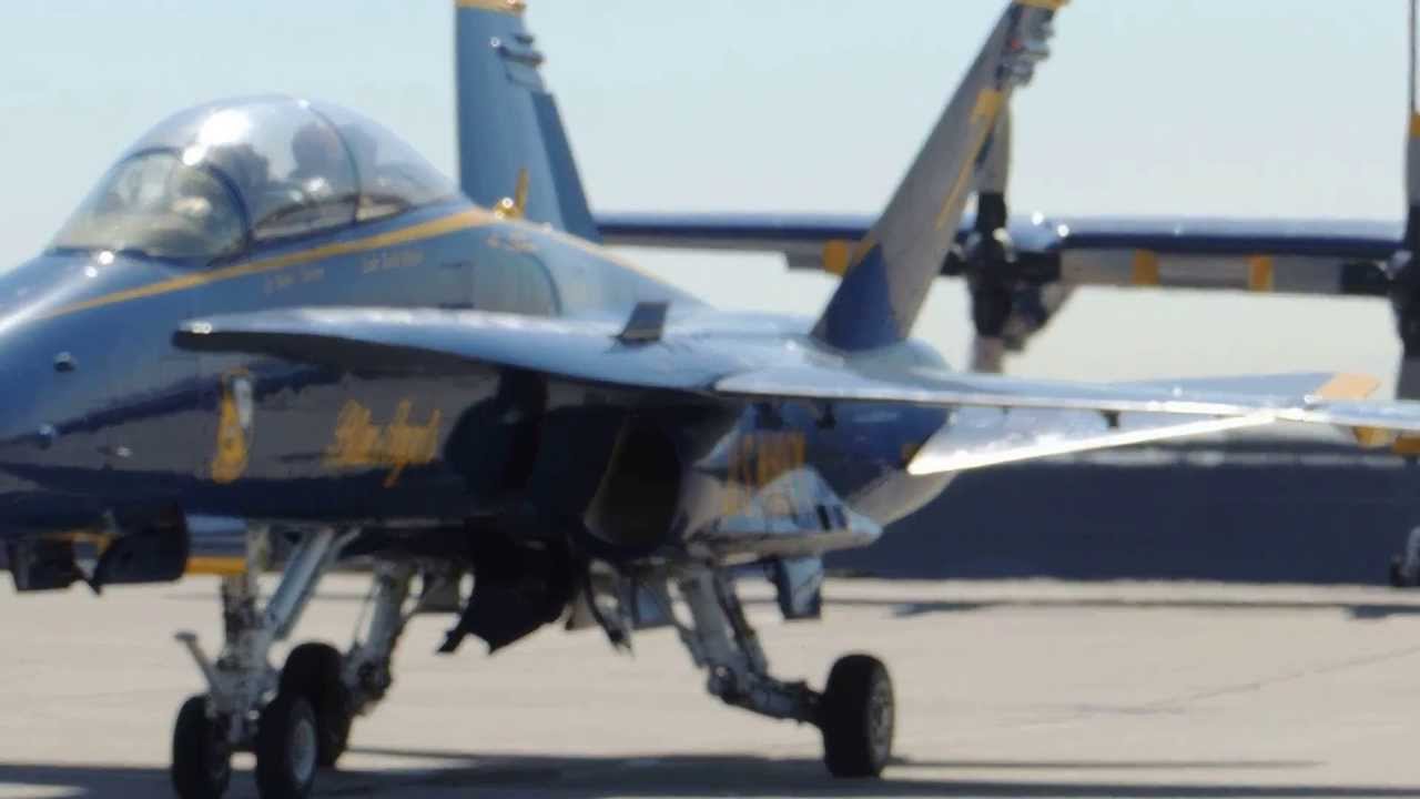 Blue Angel #7 Start up (FULL) With Lt. Mark Tedrow and Capt. "Sully ...