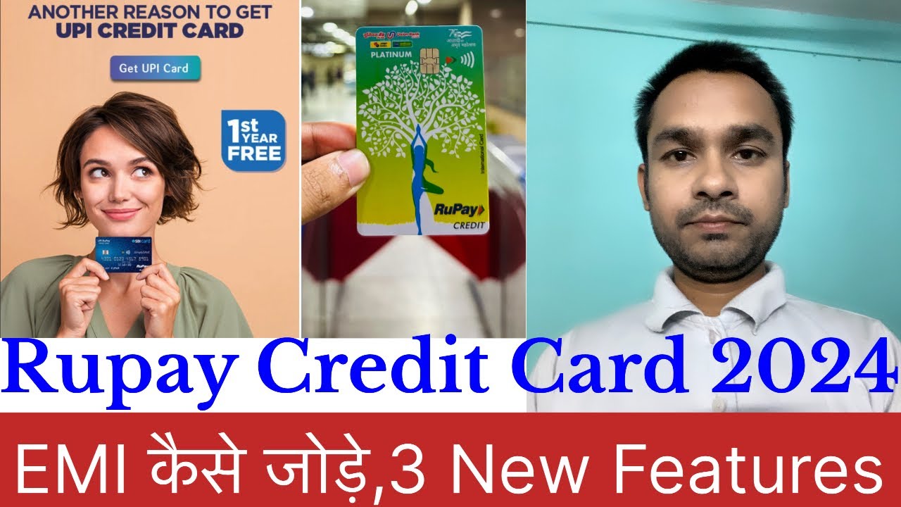 Rupay Credit Card Lifetime Free Features, EMI, Credit Linked, Premium ...