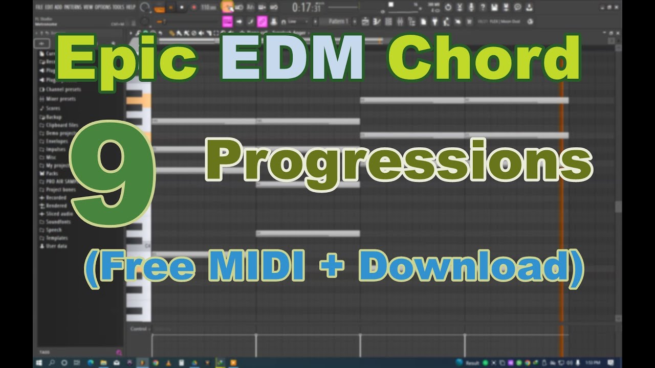 9. Epic EDM Chord Progressions (Free MIDI + Download) - YouTube