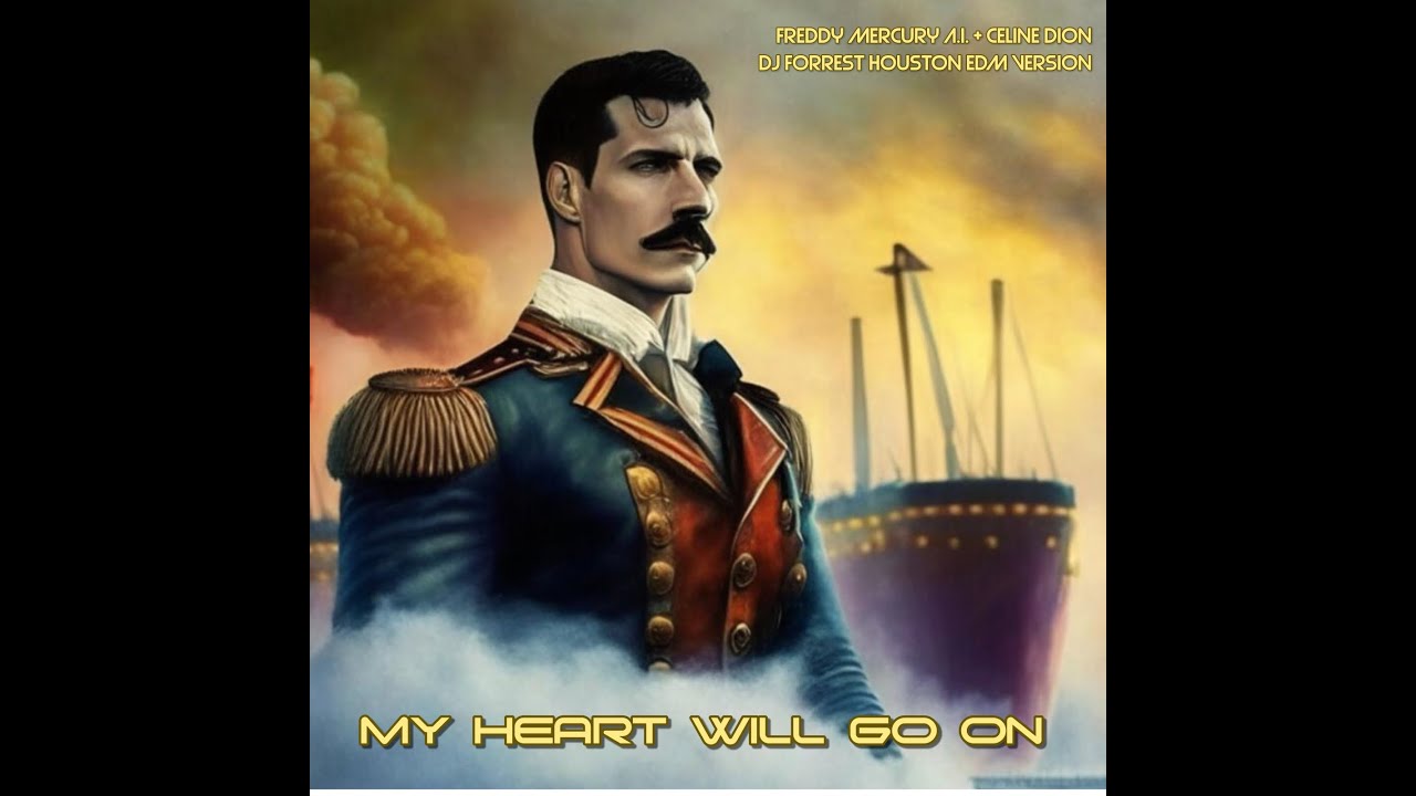 Freddy Mercury AI Cover - My Heart Will Go On - DJ Forrest EDM Version ...