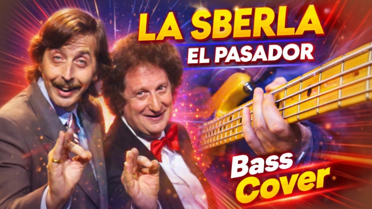 La Sberla (EL Pasador) - Bass cover con testo - Sigla Completa - YouTube