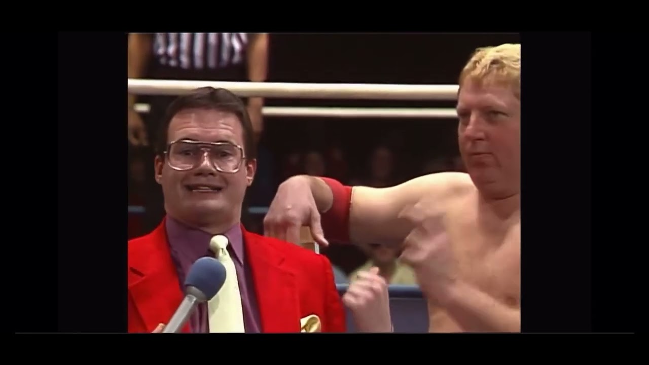 Jim Cornette with a promise to Misty Blue | World Championship ...