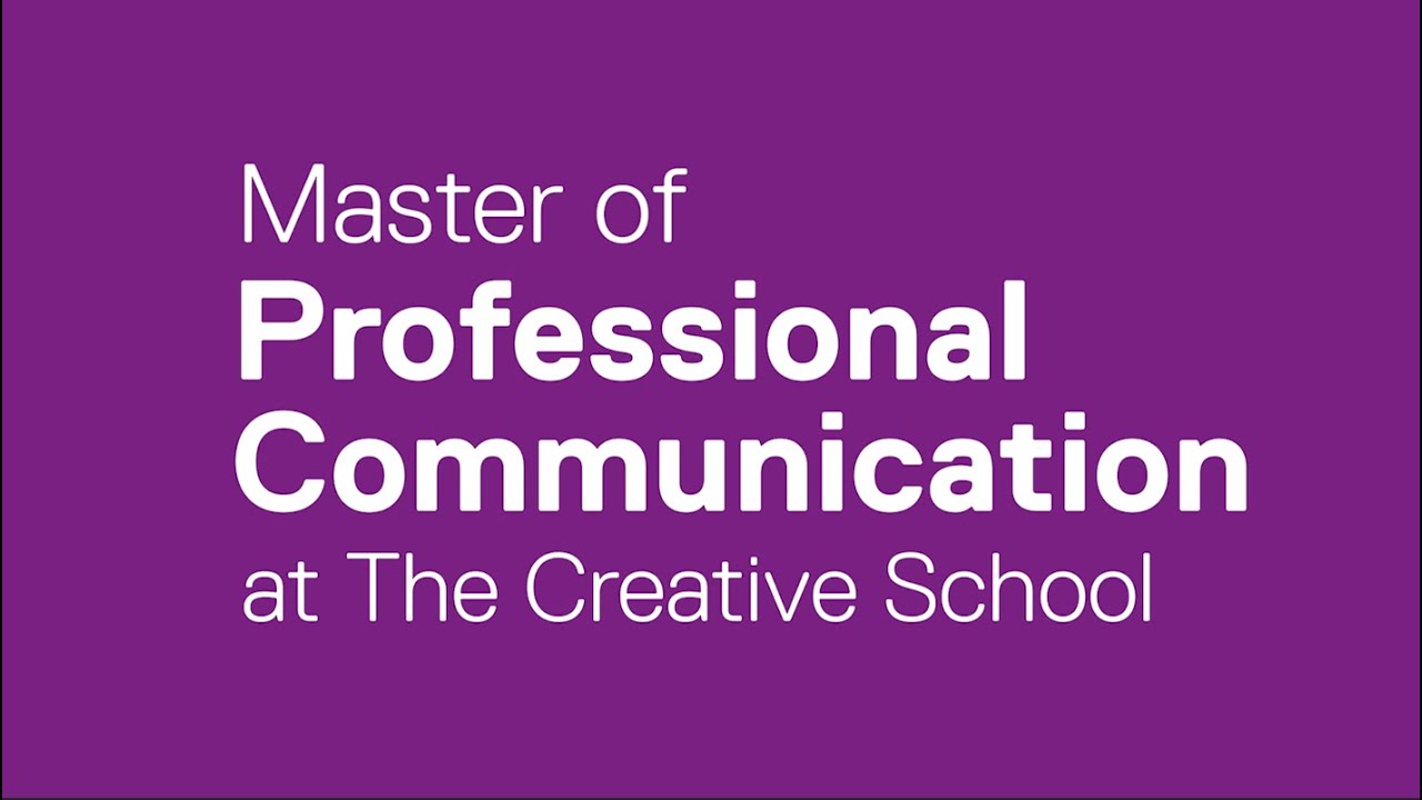 Master of Professional Communication - Toronto Metropolitan University ...