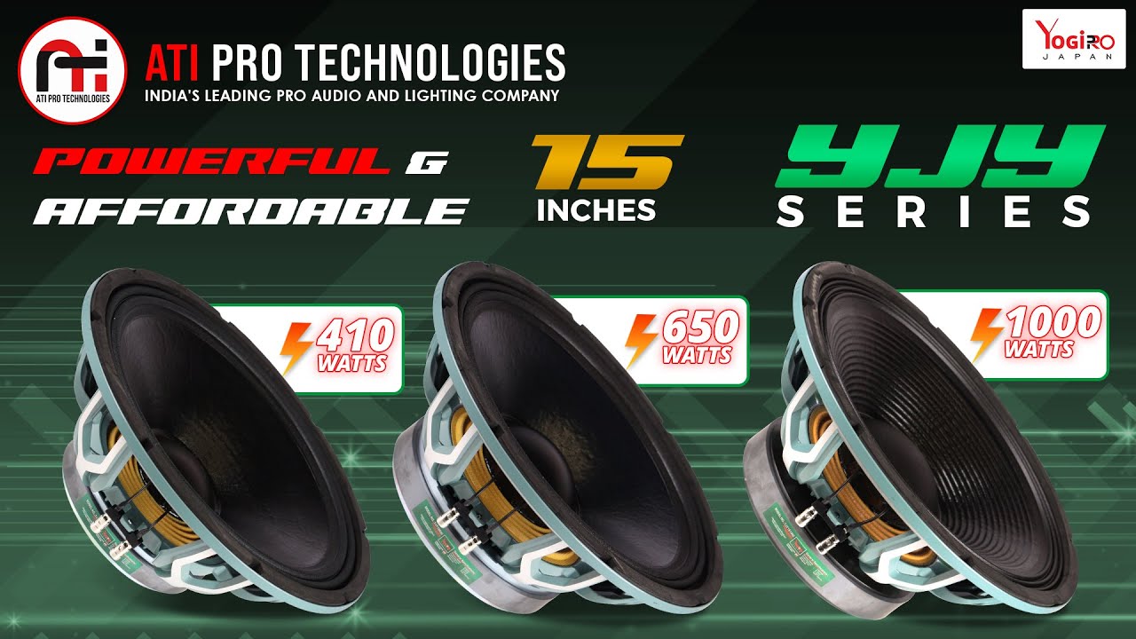 YJY Series DJ Speaker Review | ATi Pro Technologies - YouTube