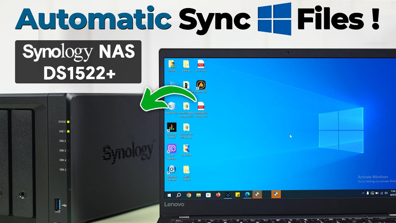 How To Sync My Files from My Windows Folder to Synology D1522+! [PC ...