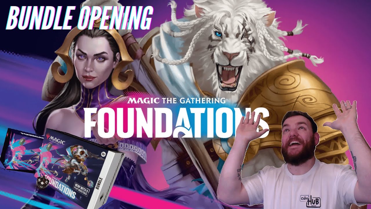 MTG Foundations Bundle Opening - YouTube