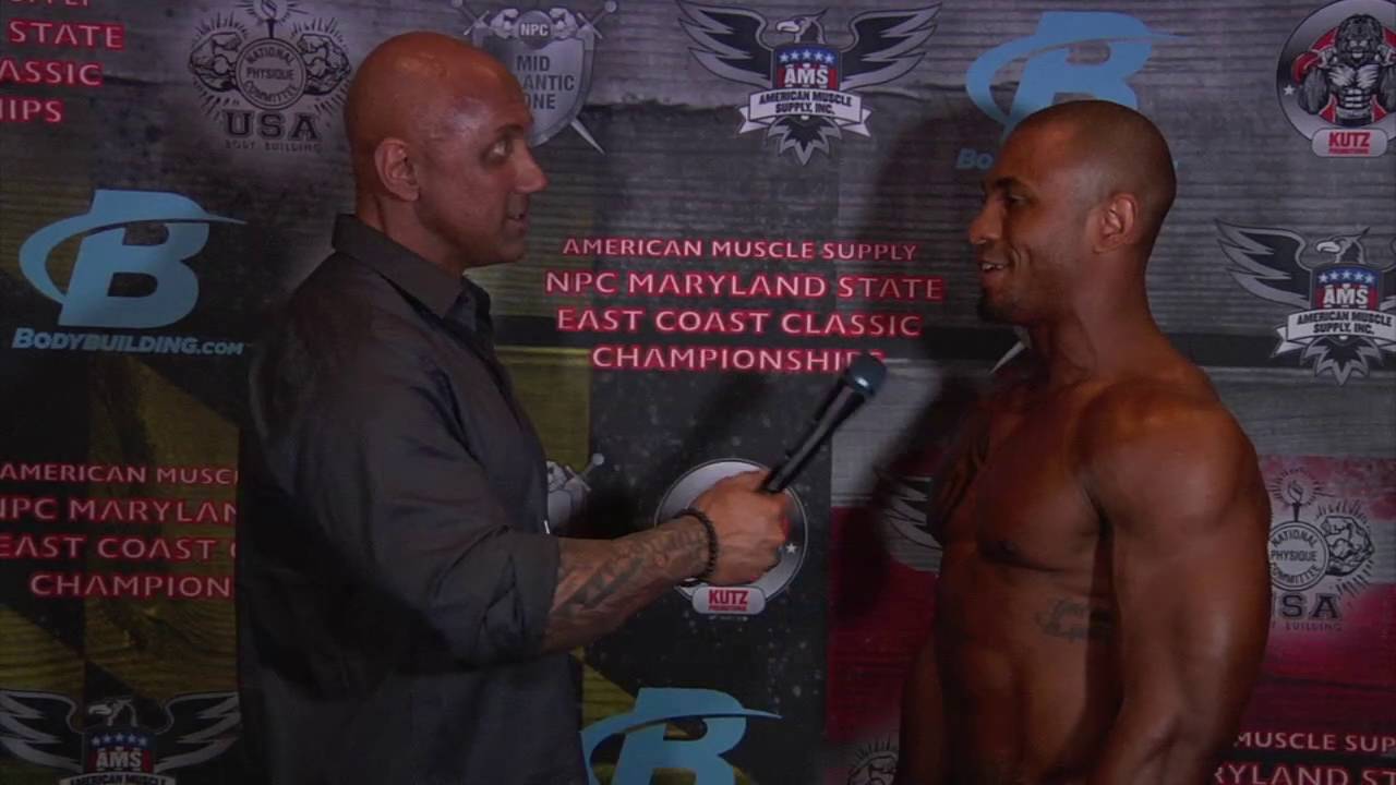 2016 NPC Maryland State/East Coast Marlon Williams Armed Forces ...