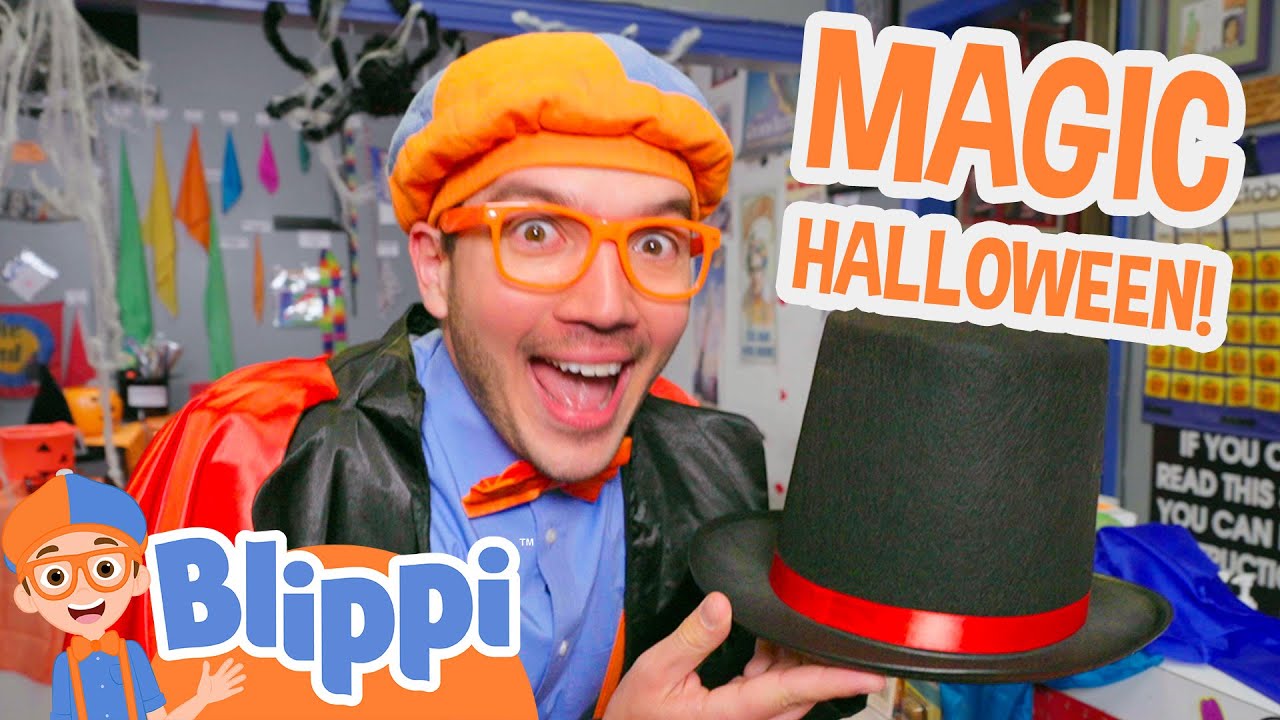 Blippi Has a Magical Halloween! | BLIPPI HALLOWEEN 2023 EPISODE ...