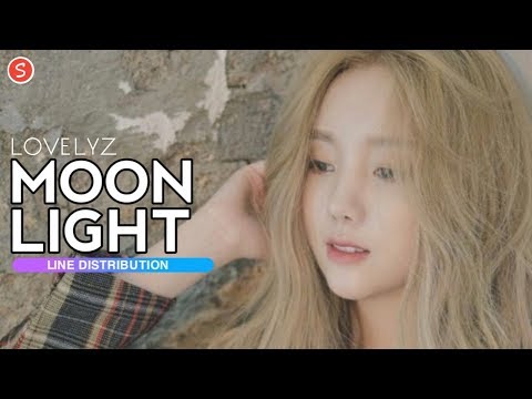 LOVELYZ - Moonlight | Line Distribution