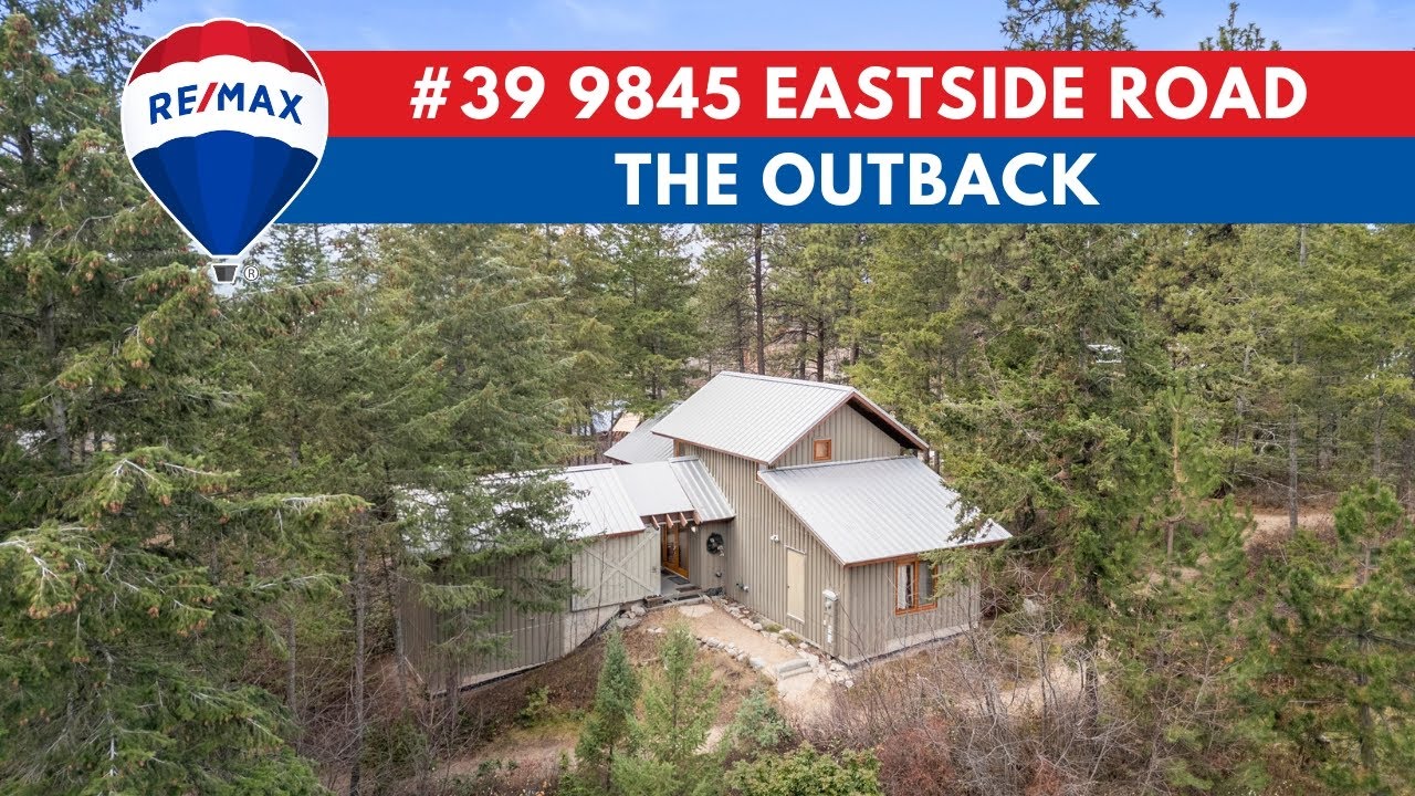 The Outback Forest Cabin For Sale - 39 9845 Eastside Road - YouTube