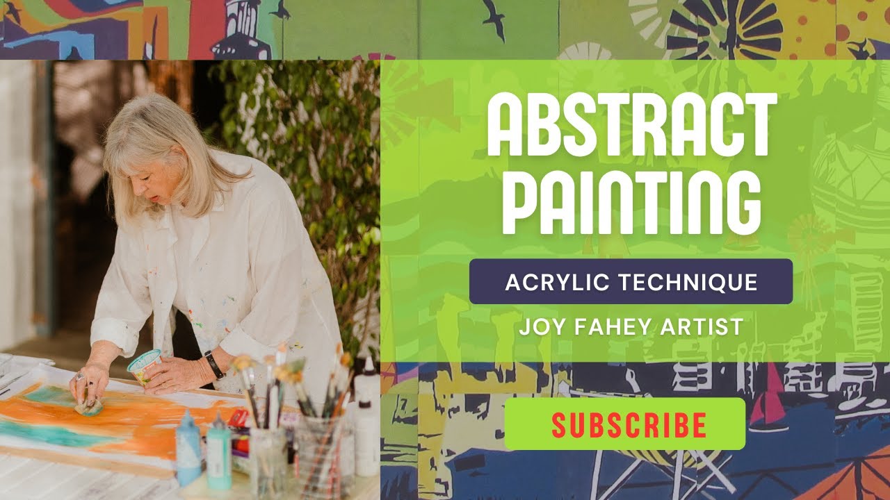 Introduction to Abstract Acrylic Painting - YouTube