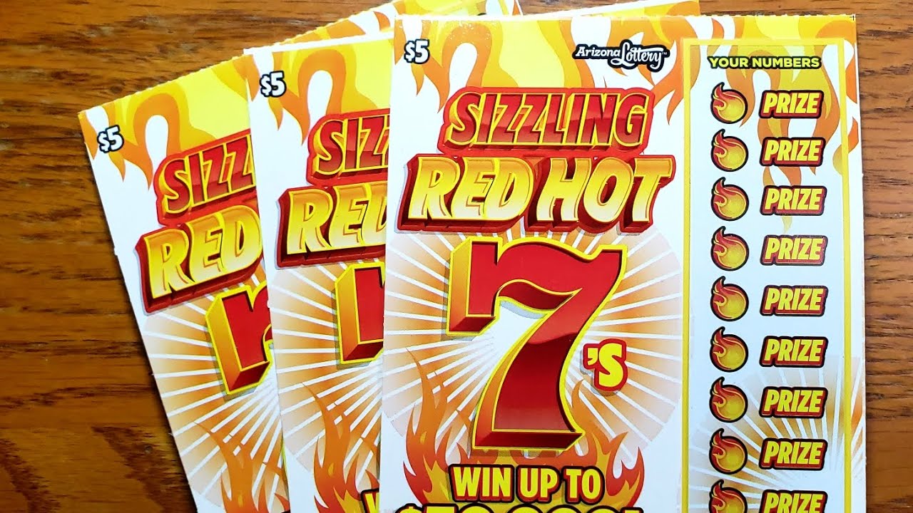 ARIZONA LOTTERY-- SIZZLING RED HOT 7!! - YouTube