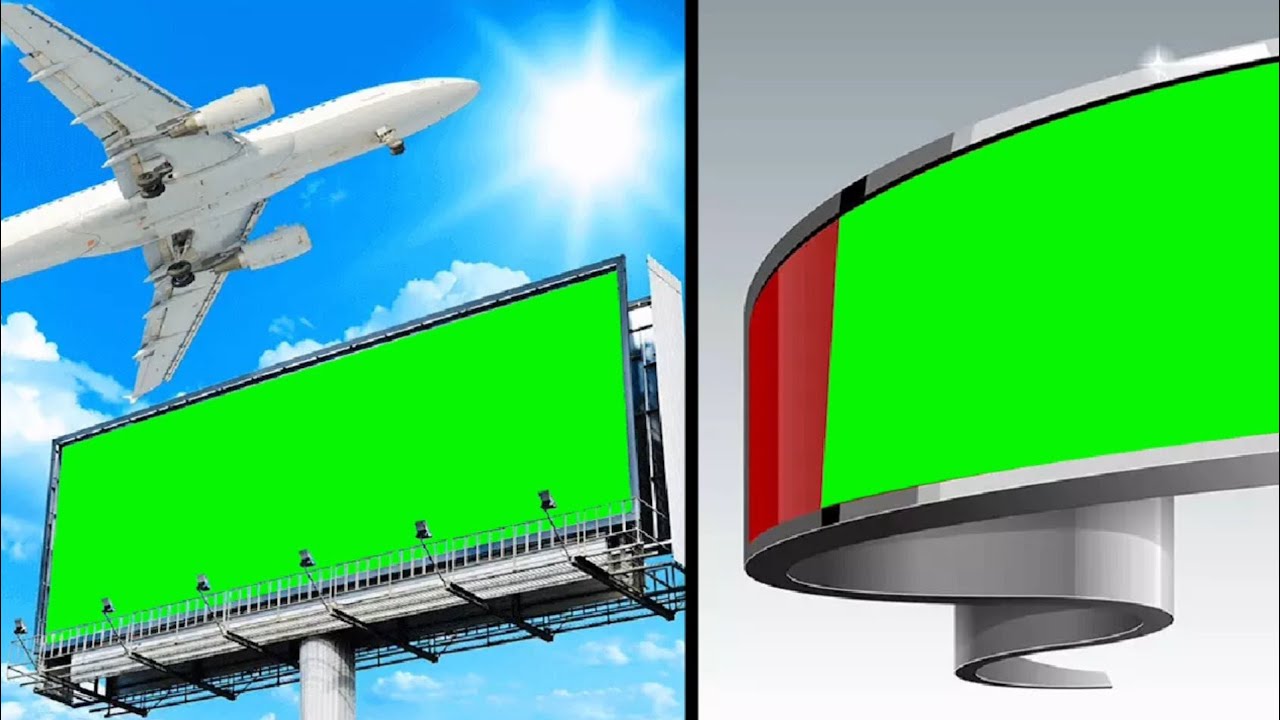 Green Screen CityBoard | Wall Board & City Green Board - YouTube