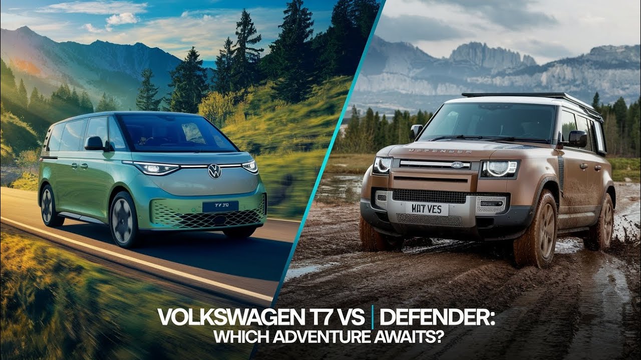 Volkswagen T7 Multivan vs Land Rover Defender: Which One Suits Your ...