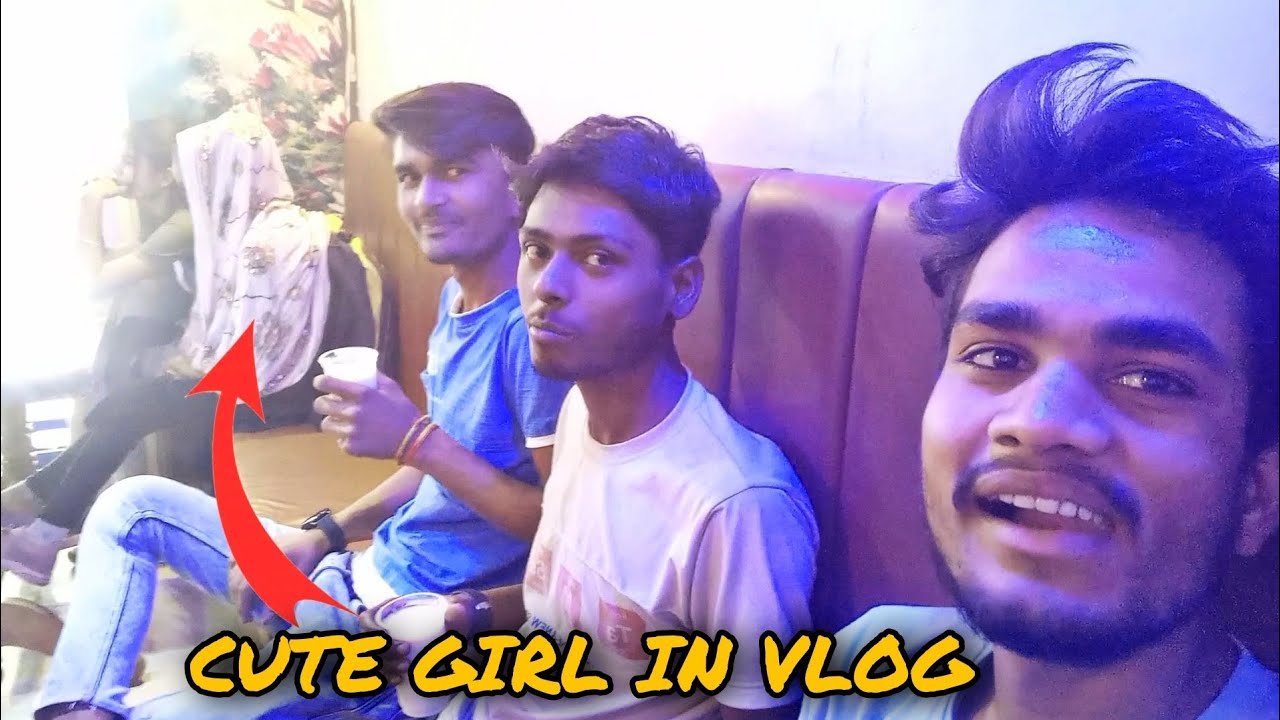 Cute GIRL in my vlog || My new Vlog with a Cute girl 😍 ||my first vlog ...