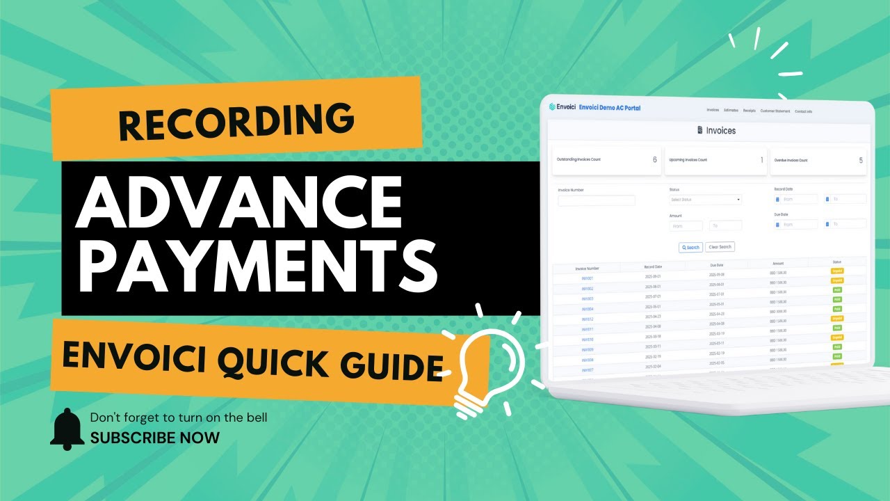 Recording and Allocating Advance Payments in Your Accounting System ...