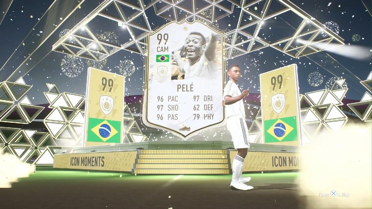 FIFA 22 I PACKED 99 PELE IN MY ICON MOMENTS PACK - YouTube