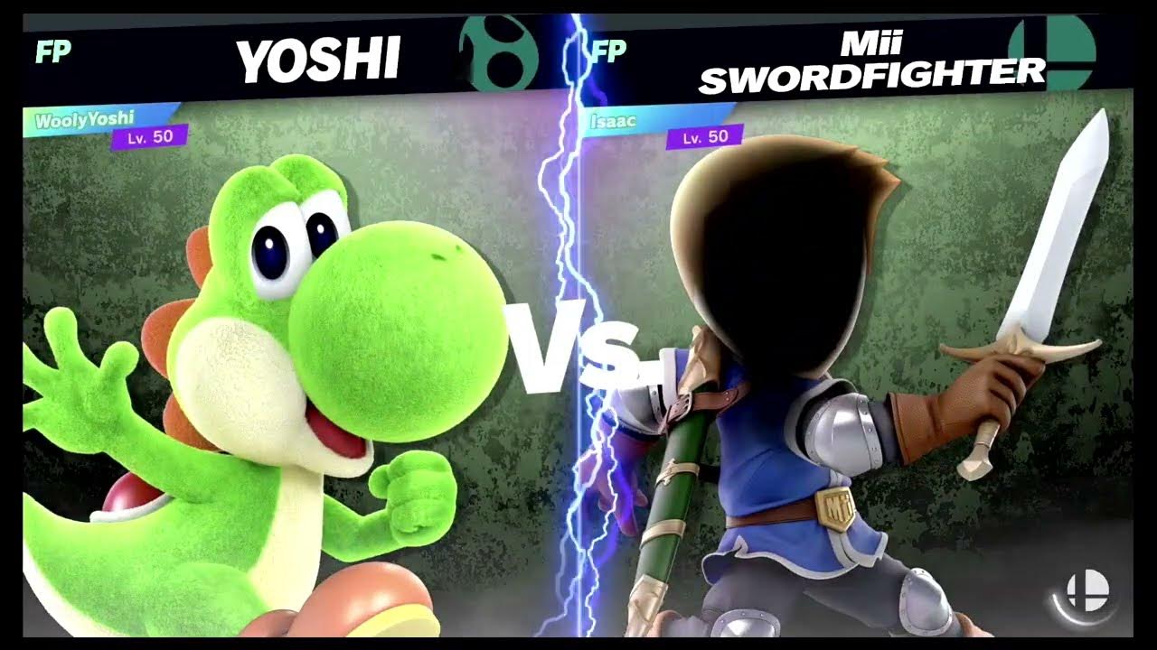 Super Smash Bros Ultimate Amiibo Fights EX Wooly Yoshi vs Issac - YouTube