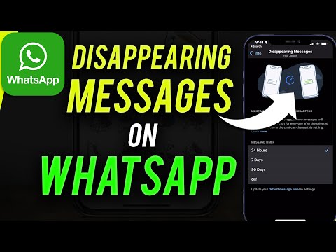 How to Send Disappearing Messages on Whatsapp