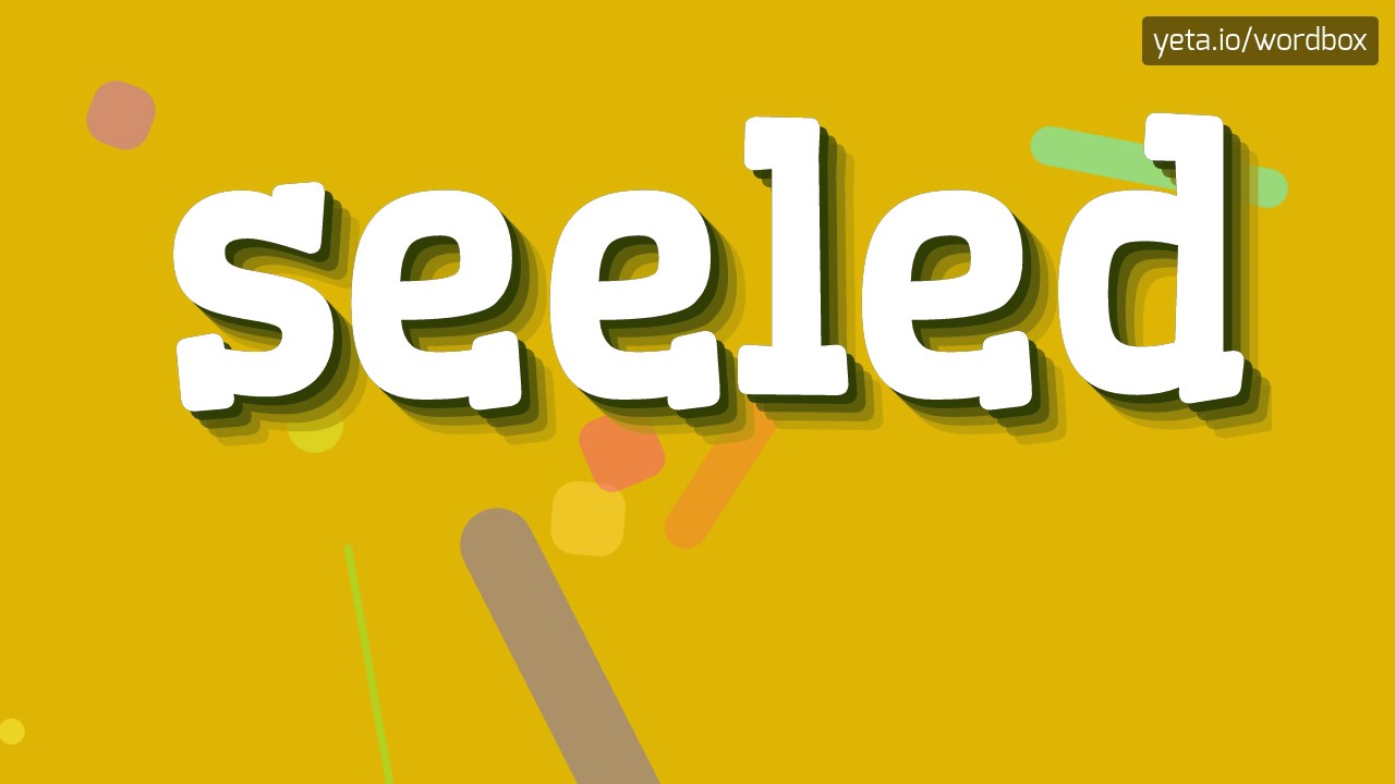 SEELED - HOW TO PRONOUNCE IT!? - YouTube