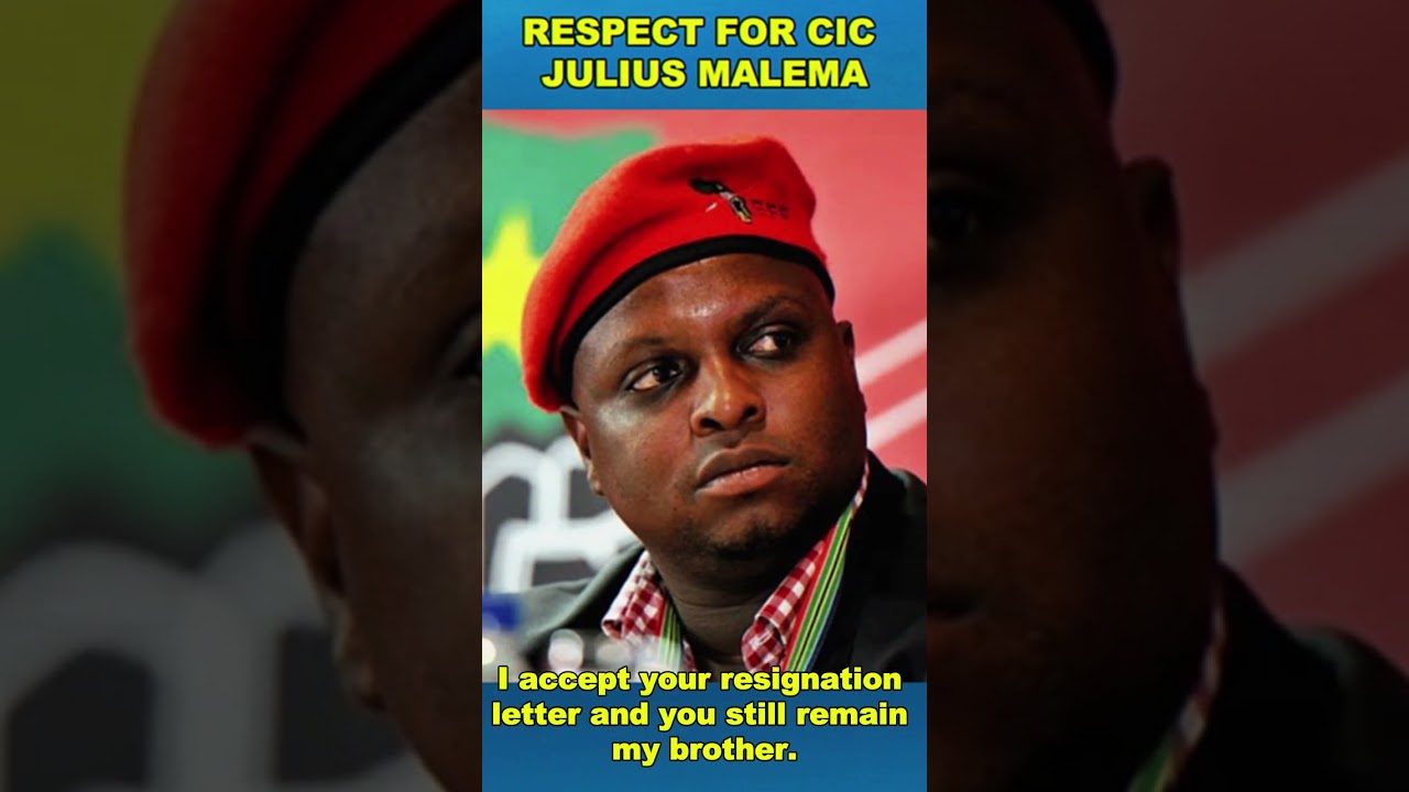 Julius Malema's Response After Floyd Shivambu and Mzwanele Manyi Quits ...