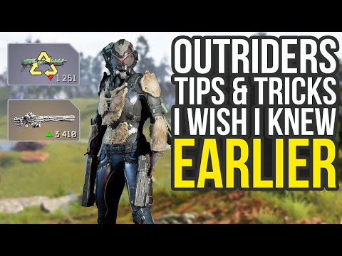Outriders Tips And Tricks I Wish I Knew Earlier - Auto Loot, Crafting, Combat & More