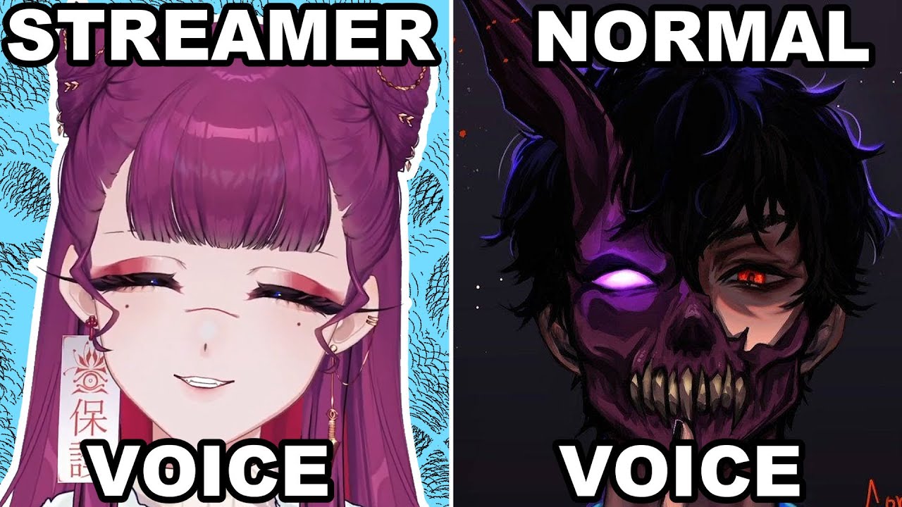 Iva's Streamer voice vs Normal voice - YouTube