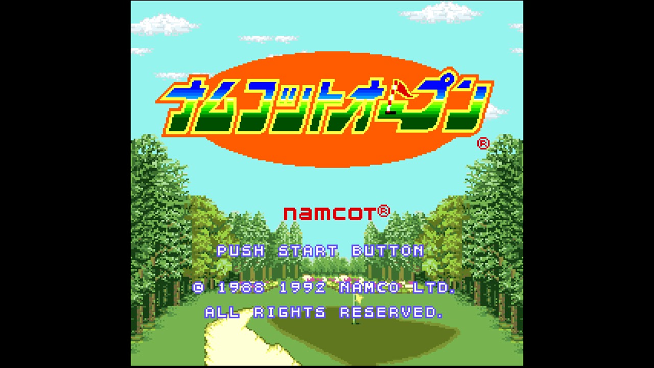 ナムコットオープン（SFC） ～ コースBGM (Namcot Open BGM) - YouTube