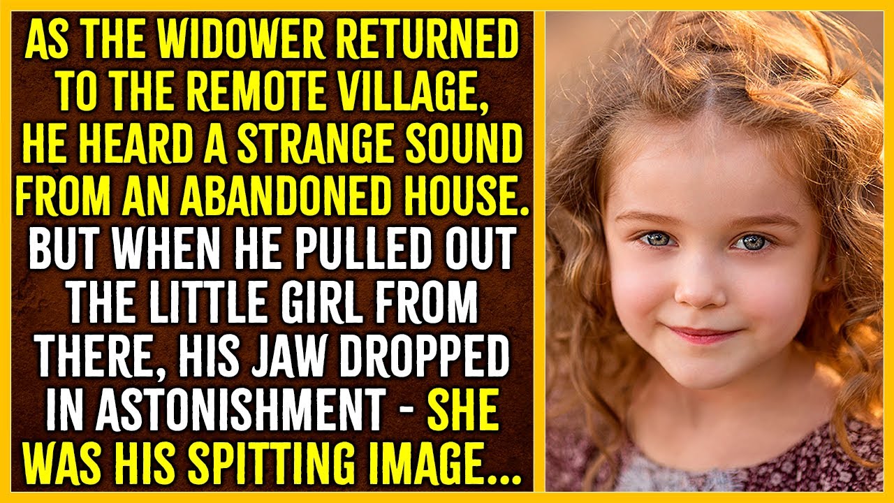 The widower heard a strange sound from the abandoned house. And he saw ...