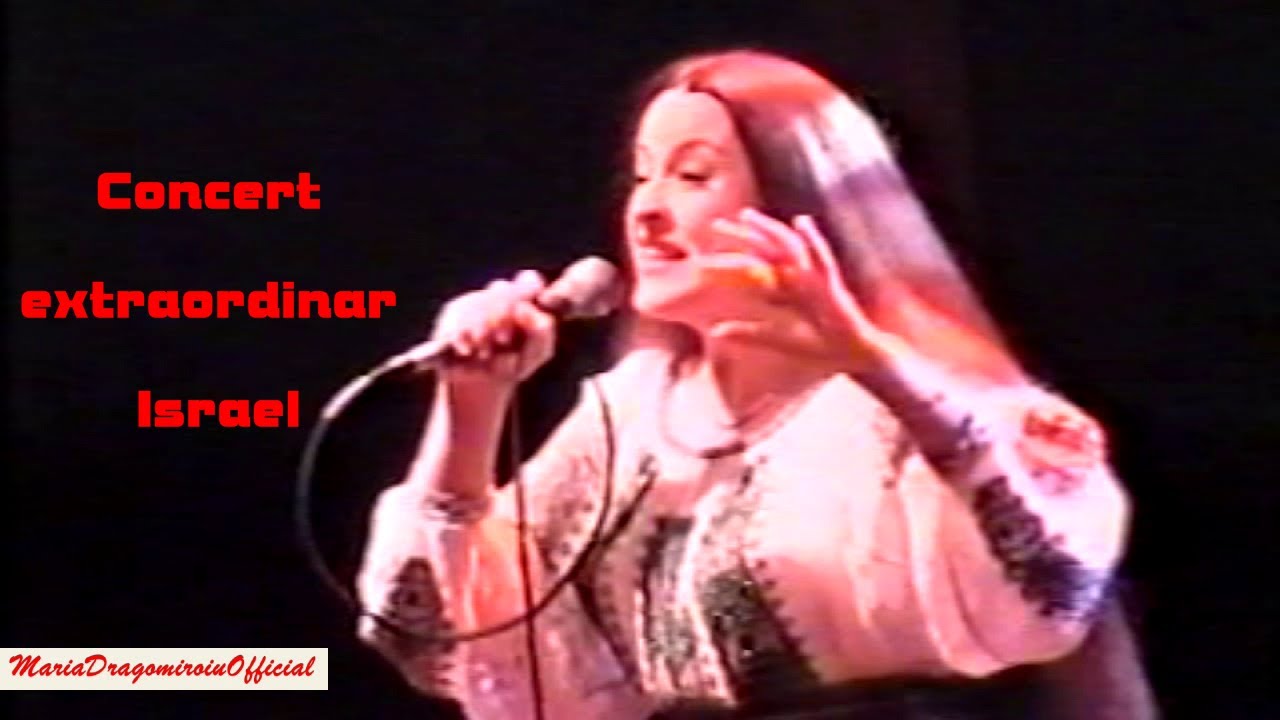 Maria Dragomiroiu - Concert extraordinar Israel! - YouTube