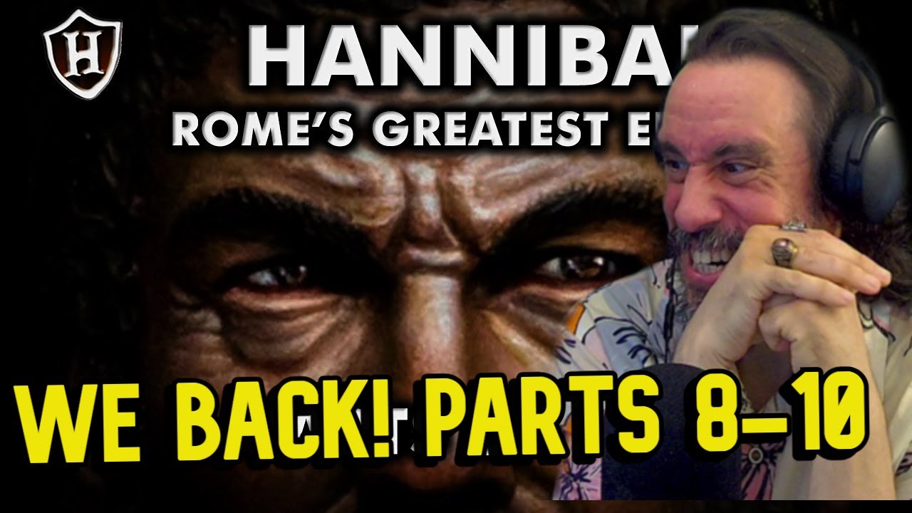 WE BACK! Hannibal PART 8,9,10 ⚔️ Rome's Greatest Enemy Second Punic War ...