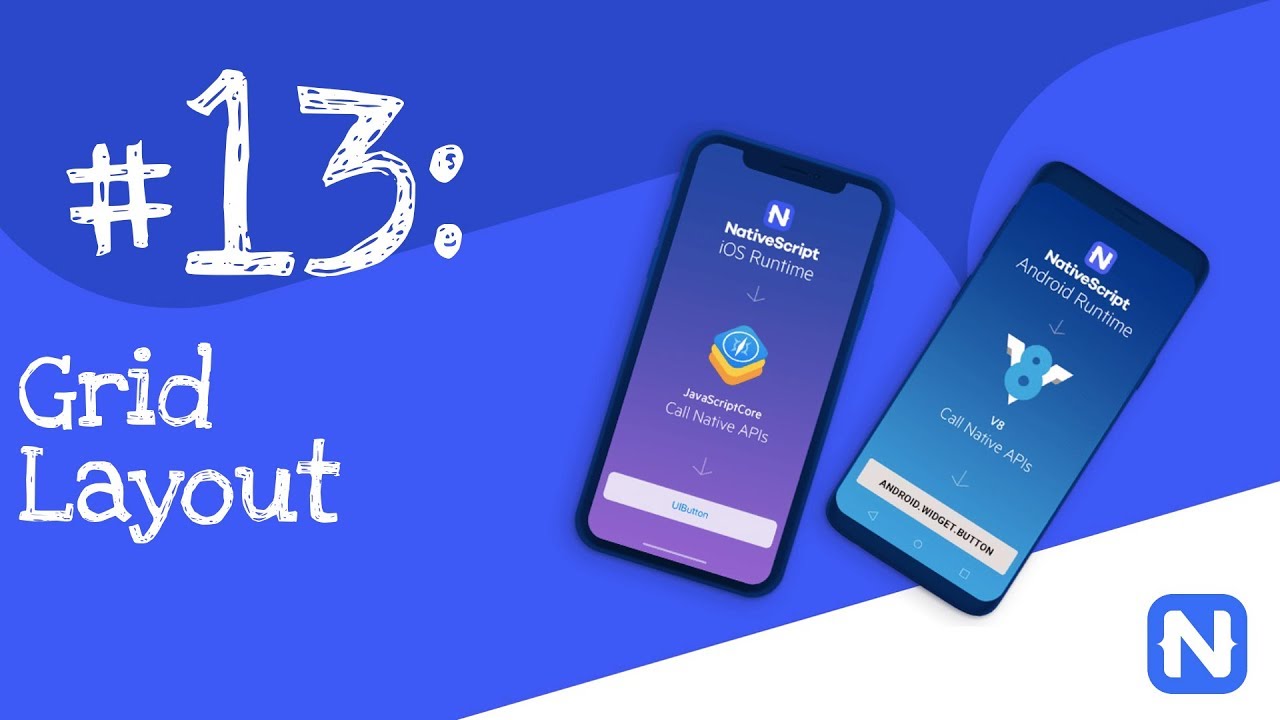 NativeScript Tutorial #13: GridLayout - YouTube