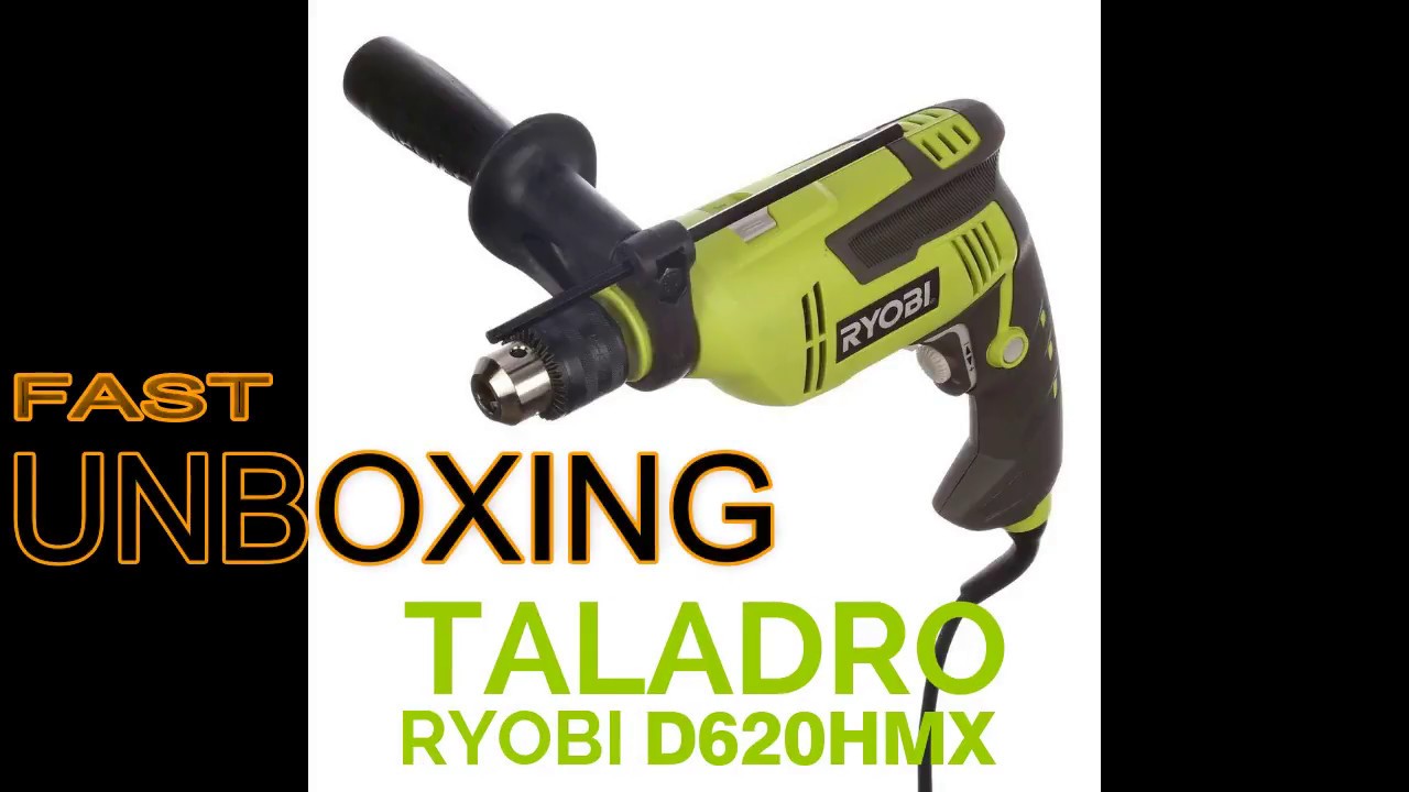 Unboxing Taladro/ Drill Ryobi D620H MX - YouTube