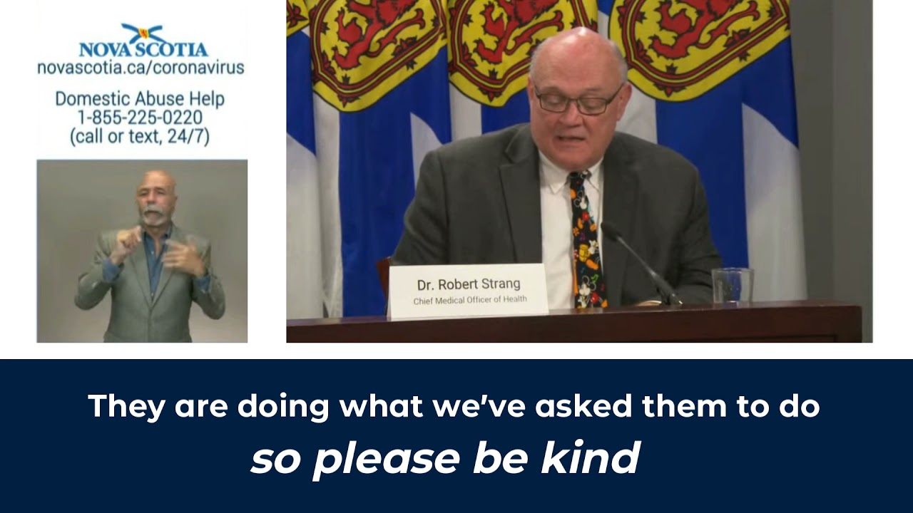 A message from Dr. Robert Strang, Chief Medical Officer of Health, on ...