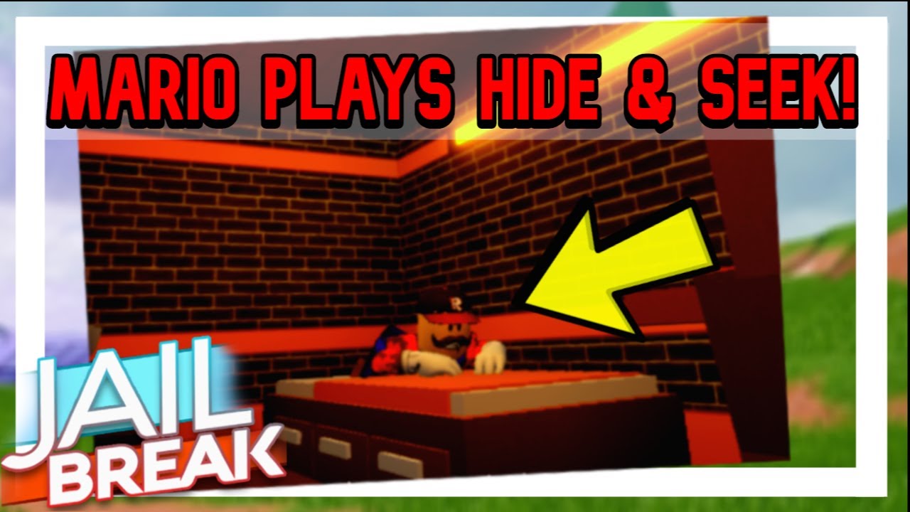 MARIO PLAYS HIDE AND SEEK! | Roblox Jailbreak - YouTube