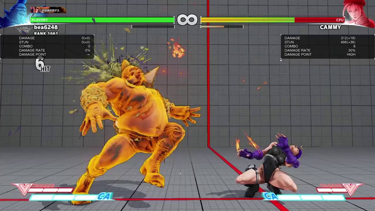 スト5 バーディー 101ヒットコンボ SF5 BIRDIE 101 HIT COMBO - YouTube